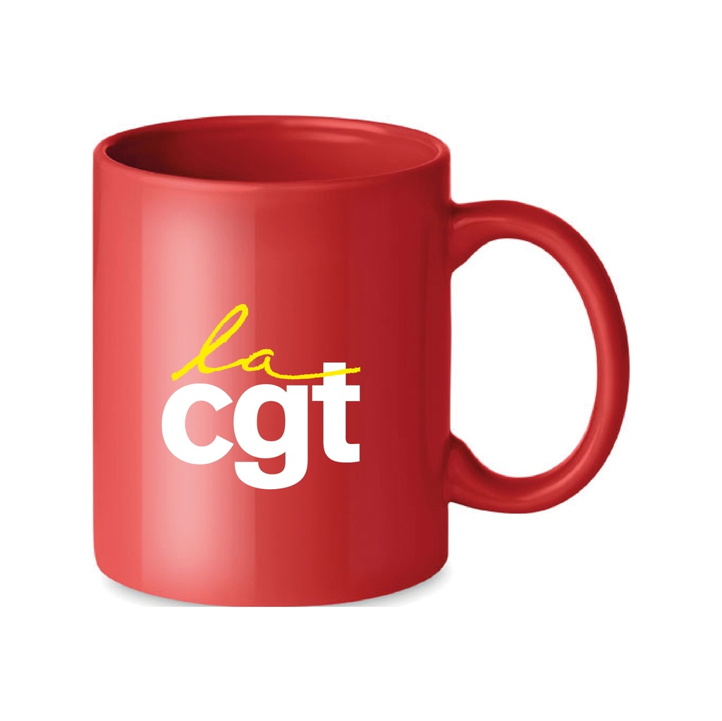 Mug Rouge | Boutique Officiel La CGT